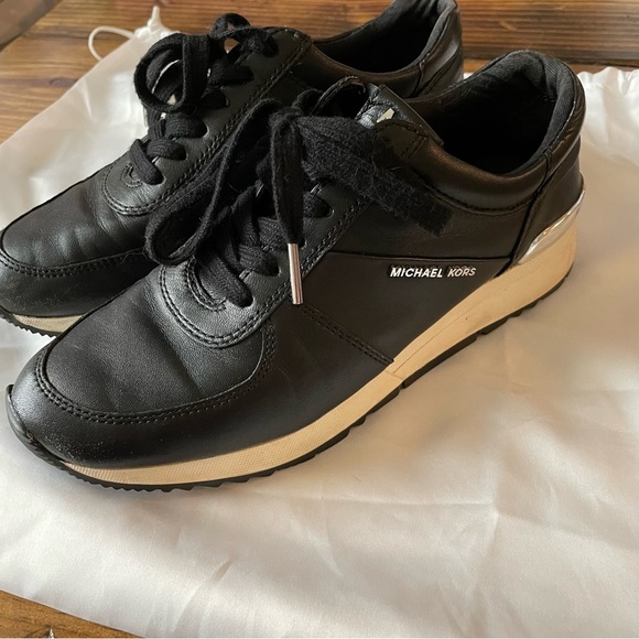 Michael Kors | Shoes | Mk Black Sneakers | Poshmark